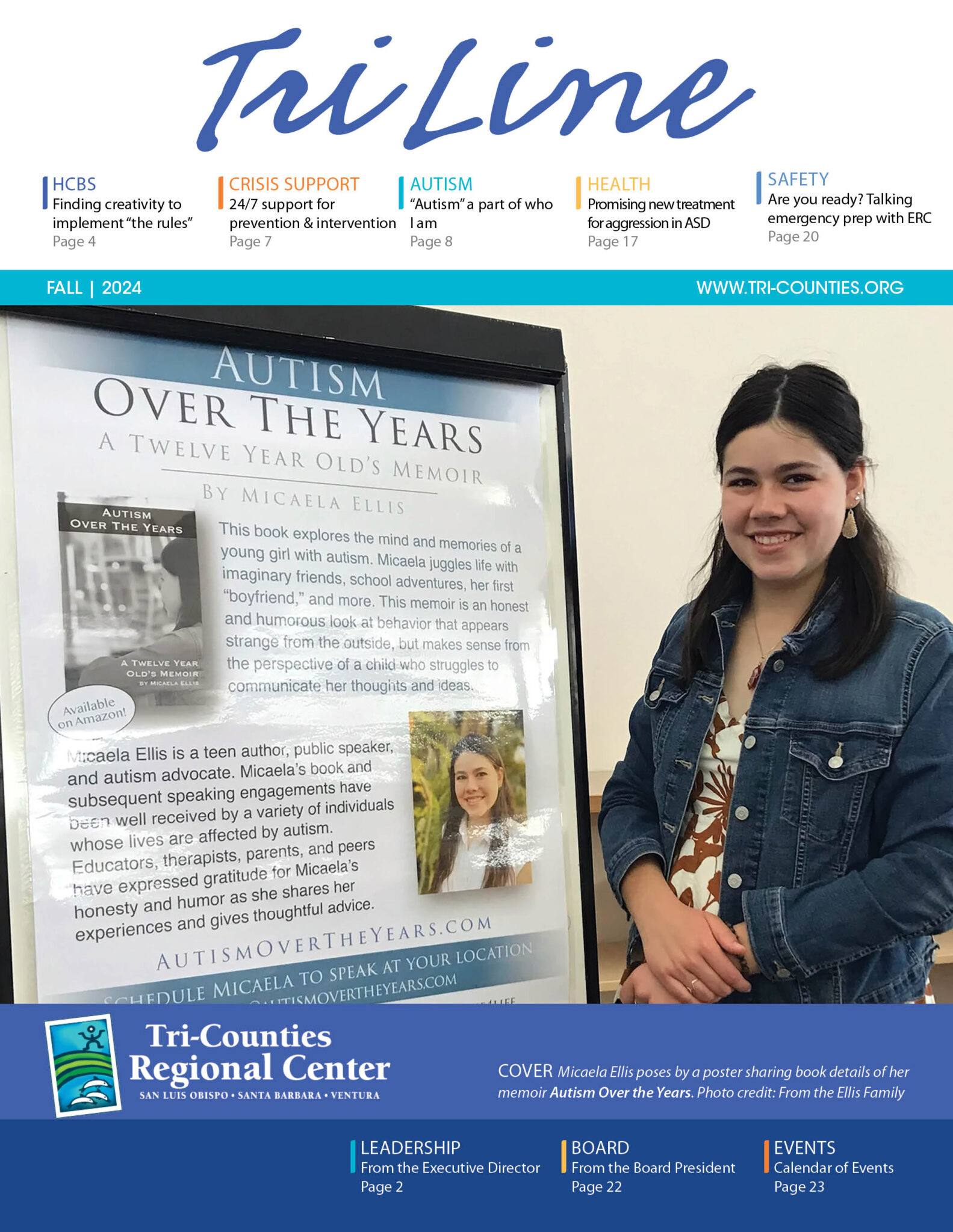 TriLine Newsletter - Tri Counties Regional Center