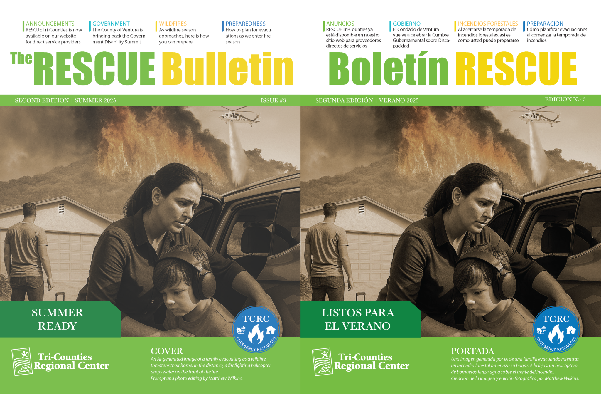 The RESCUE Bulletin - Tri Counties Regional Center
